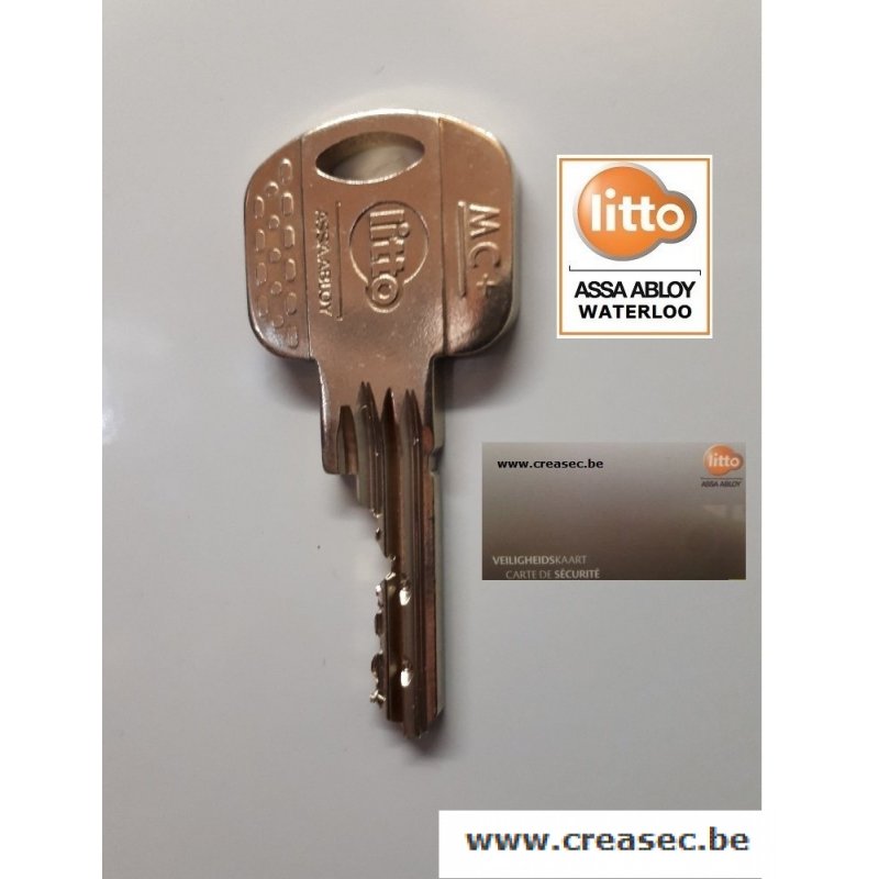 Copie de clé LITTO MP Plus - Crea-Sécurity